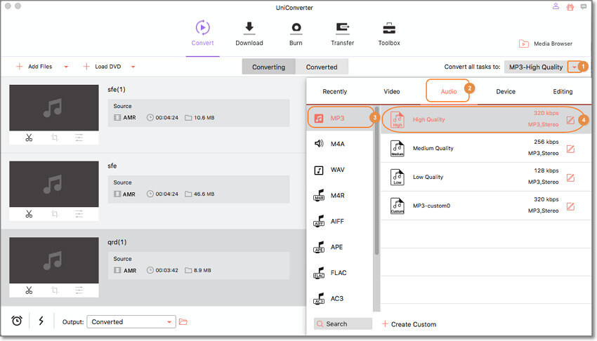 How to Convert AMR to MP3 on Mac OS X