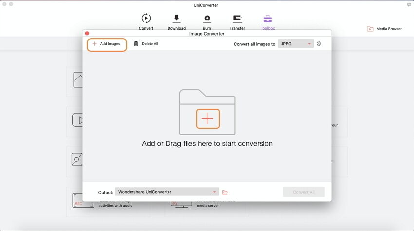 Mac Image Converter Guide - Wondershare UniConverter for Mac