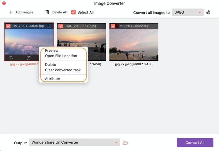 Mac Image Converter Guide - Wondershare UniConverter for Mac