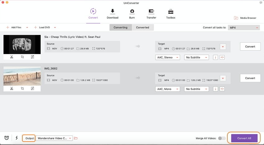 How to Convert Video Formats on Mac - Wondershare UniConverter for Mac