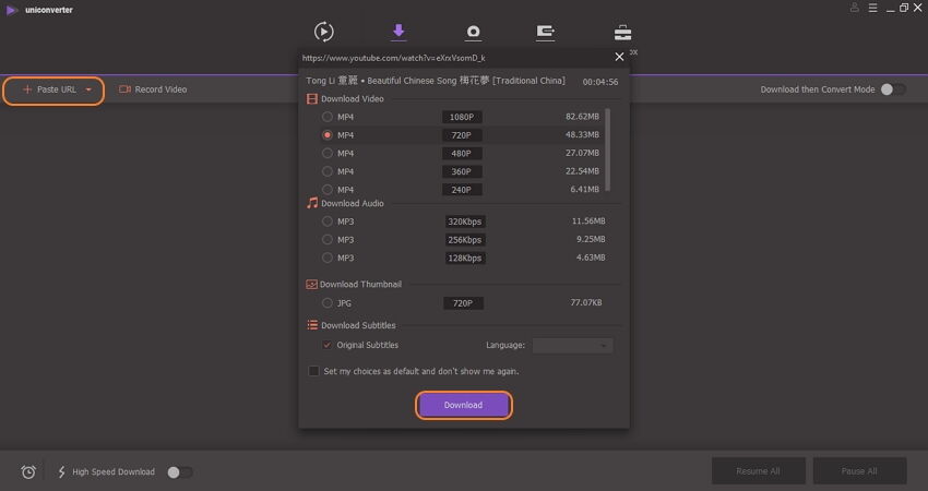 Add YouTube Video to iMovie