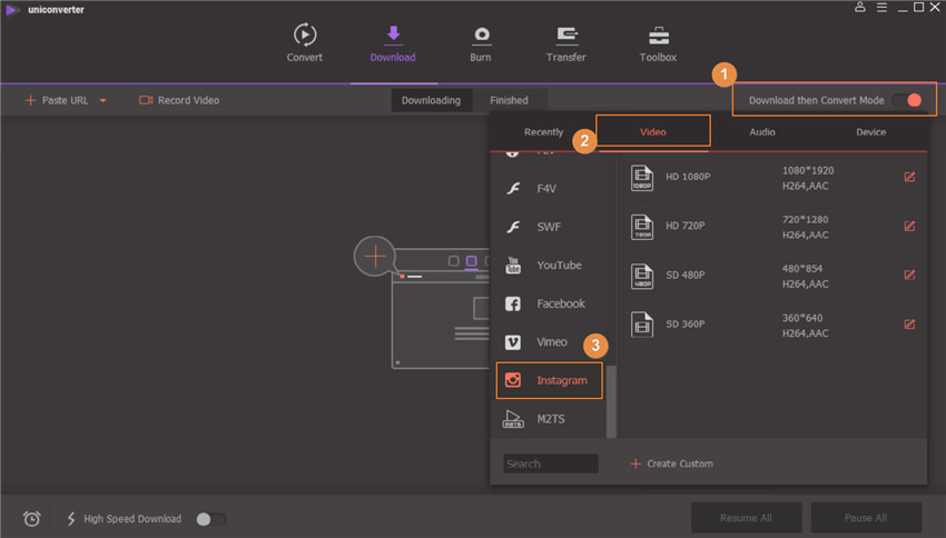 How to Download and Convert Vimeo to Instagram at Top Speed